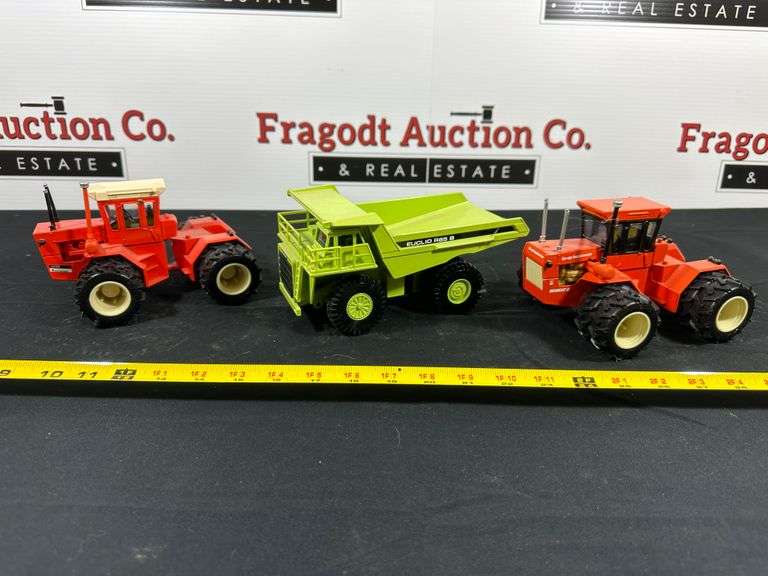 (3) – Euclid R85B Dump Truck, Allis Chalmers 440, Steiger Bearcat 2 ...