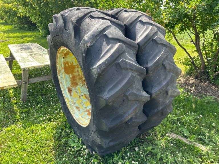 18.4-34 Tires on 9 Bolt Rims, Tires are Bad, Rims are Good - Fragodt ...