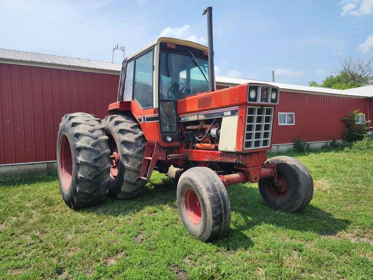 1977 International 1486 2wd, 6,184 Hours, 540/1000 PTO, 3 Hydraulics ...