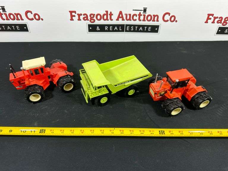 (3) – Euclid R85B Dump Truck, Allis Chalmers 440, Steiger Bearcat 2 ...