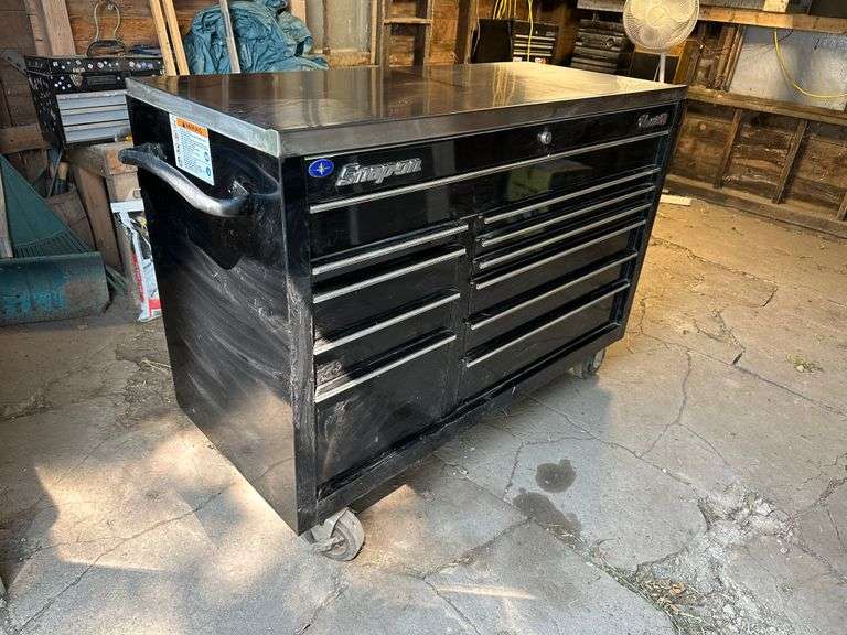 Snap On Classic 78 Toolbox, 23” x 54” x 34”, 11 Drawers. This Item is ...
