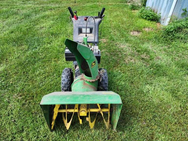 John Deere TRS 27 Walk-Behind Snowblower (Condition Unknown) - Fragodt ...
