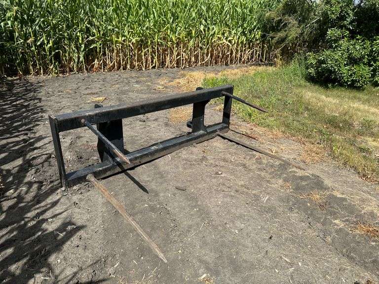 Double Bale Fork for Telehandler - Fragodt Auction and Real Estate LLC