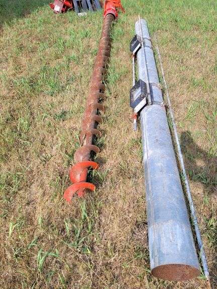 8” Discharge Auger for 24’ Bin, 3 Sumps Total, 2 Intermedial Plus Main ...