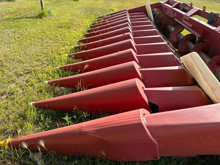 1998 Geringhoff 12 Row 20” Chopping Corn Head, New Holland Hookups, SN ...