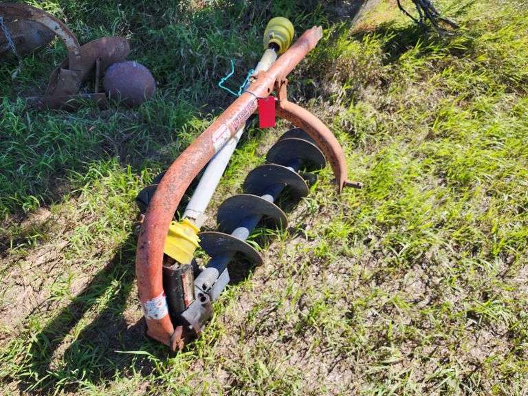 3PT Mounted Post Hole Auger – 540 PTO, 2 Augers (12” and 9”) - Fragodt ...