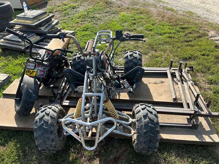 (2) ATVs, for parts or repair - Fragodt Auction and Real Estate LLC