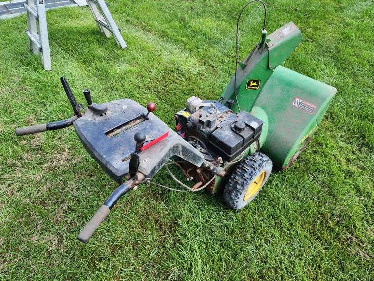 John Deere TRS 27 Walk-Behind Snowblower (Condition Unknown) - Fragodt ...