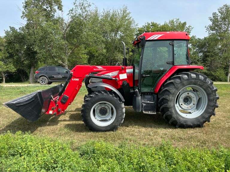 2009 McCormick CX105 MFWD Tractor with L130 Loader and 8’ Bucket, 3,807 ...