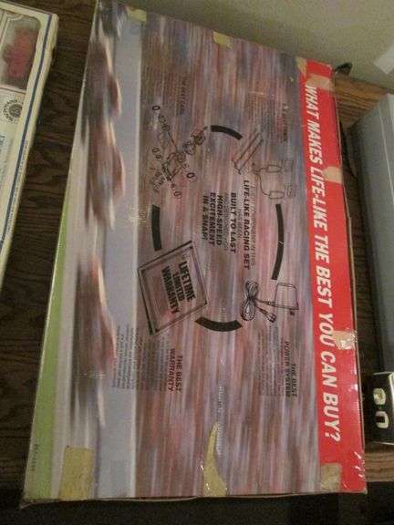 Life Like Racing HO Scale Electric Slot Car Race Set with Extra ...