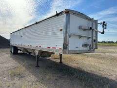 2007 Timpte 40’ Hopper Bottom Trailer, Air Ride, 11R24.5 Tires with ...