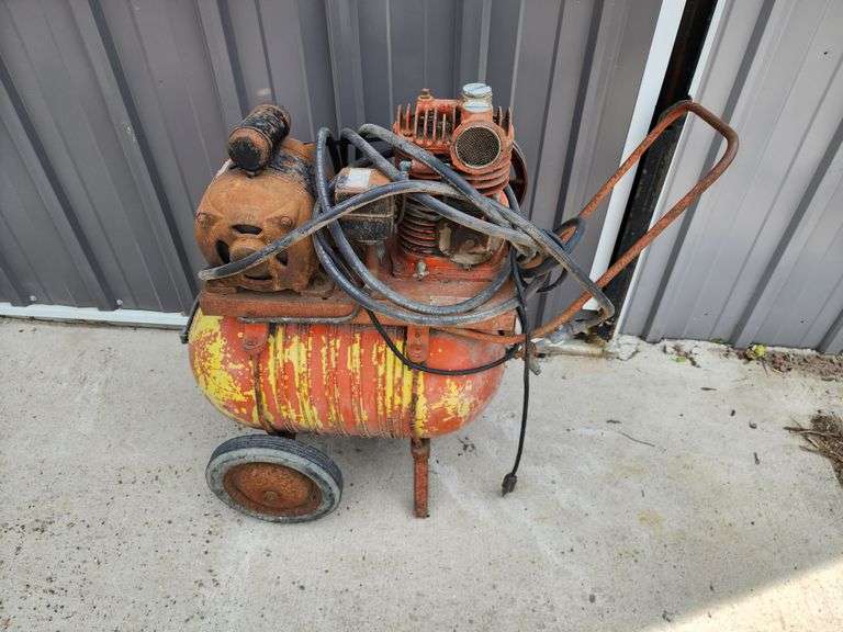 Vintage Campbell Hausfeld Pressure Princess Air Compressor, Built from ...