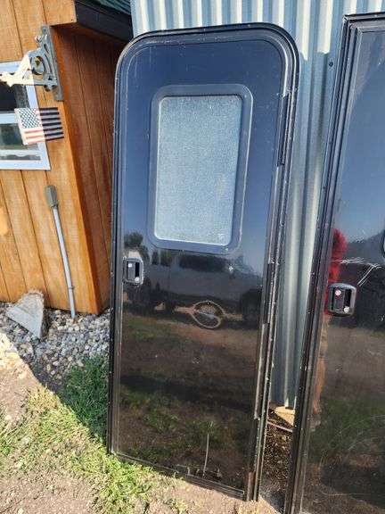 Fish House Door, 29” x 74” Outside to Outside Measurements with Screen ...