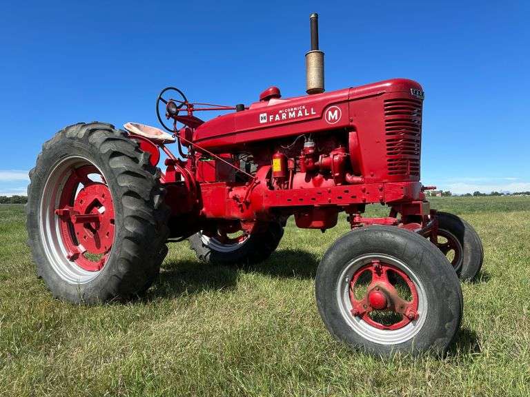 Farmall “M” Wide Front, 15.6-38 Rears, SN: 104944. - Fragodt Auction ...