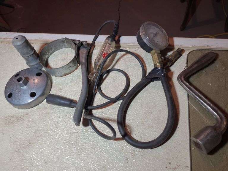 MAC test light, lisle compression tester. - Freedom Auctions LLC