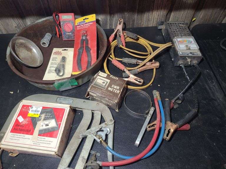MAC Tools spark tester, multimeter, battery terminal cleaner, oil drain ...