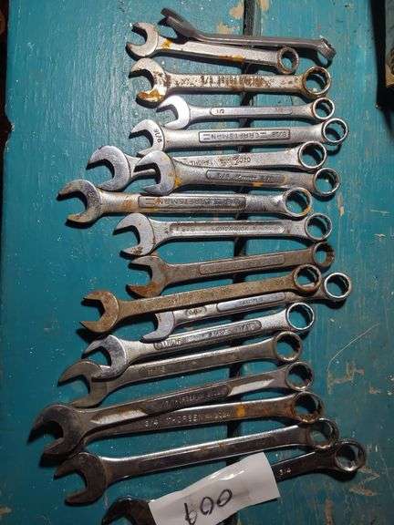 Assorted wrenches. - Freedom Auctions LLC