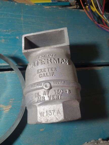 Stainless pipe clamps, 7.5". 9in and 10in steel clamps. Waterman 3in ...