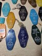 Hotel/motel key tags from all over the country. - Freedom Auctions LLC