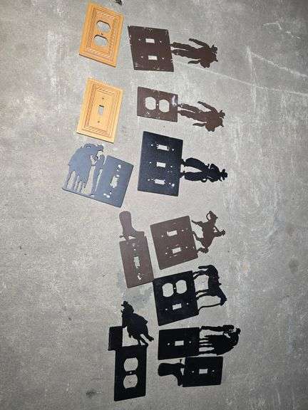WESTERN THEME SWITCH AND OUTLET COVERS. - Freedom Auctions LLC