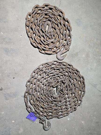 LOG CHAINS. - Freedom Auctions LLC