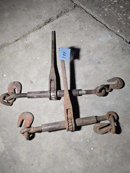 2- RATCHET BINDERS. - Freedom Auctions LLC