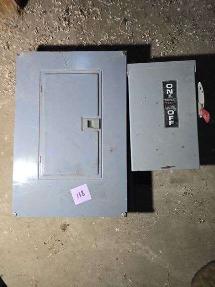 ELECTRICAL PANEL AND MASTER BREAKER BOX. - Freedom Auctions LLC