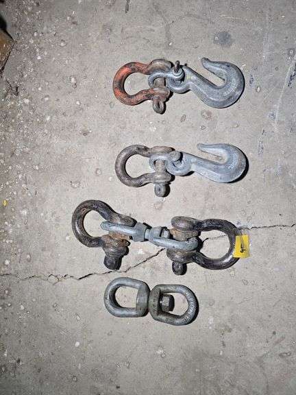 CLEVIS', HOOKS, SWIVELS. - Freedom Auctions LLC