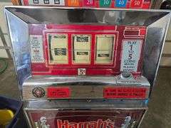 HARRAH'S 5 CENT SLOT MACHINE. WORKS! YOU COULD BE A WINNER WITH THIS ...