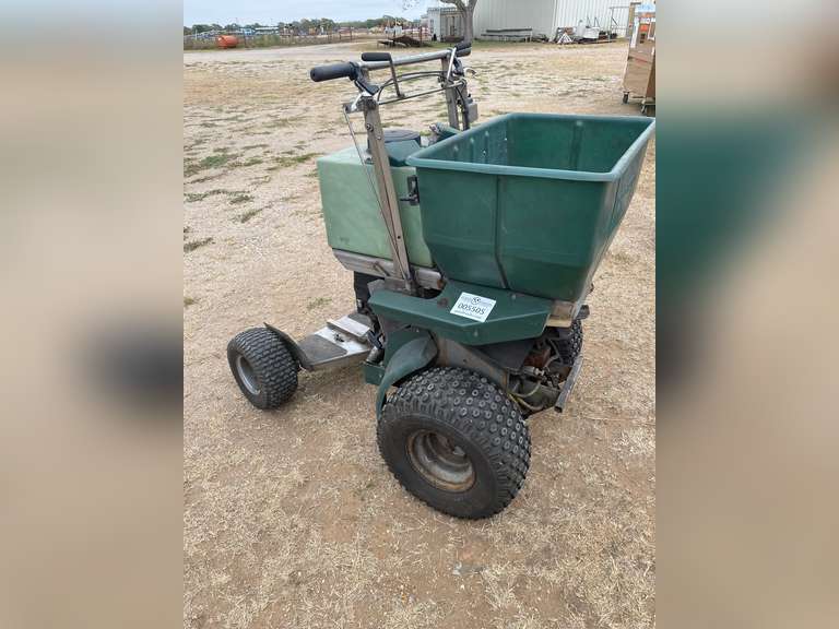 Permagreen Ride-On Fertilizer Spreader - Gavel Roads Online Auctions
