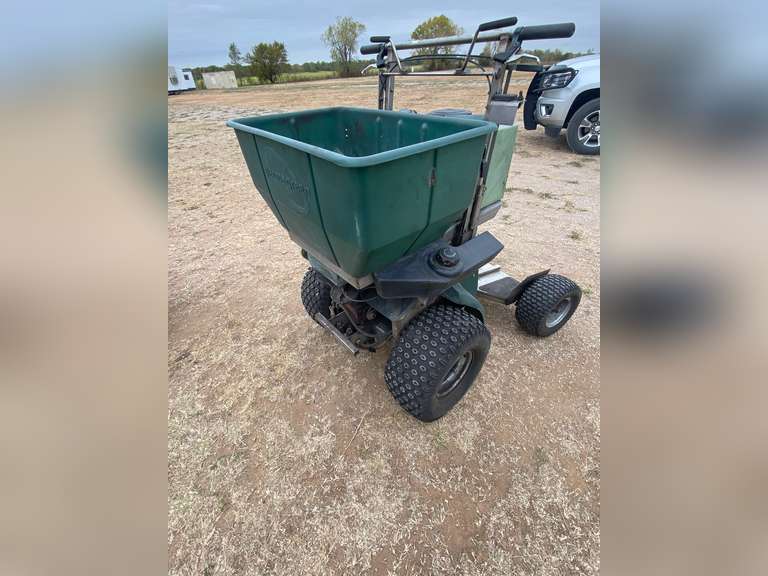 Permagreen Ride-On Fertilizer Spreader - Gavel Roads Online Auctions