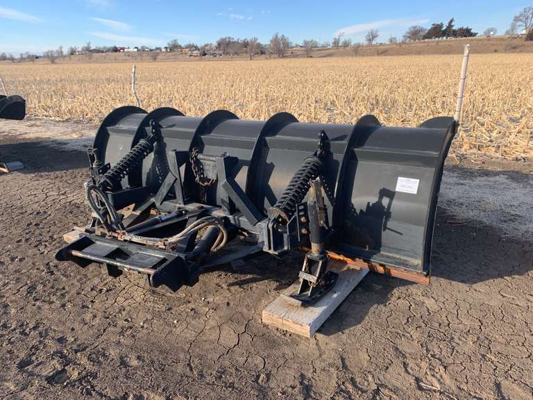 11ft. Monroe Snow Plow with Truck Mounts - Gavel Roads Online Auctions