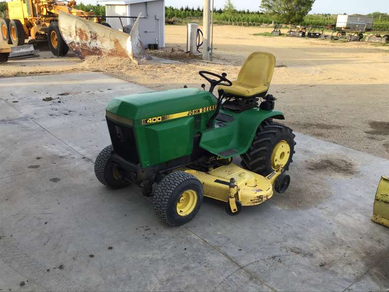 1977 John Deere 400 with Attachments - Gavel Roads Online Auctions