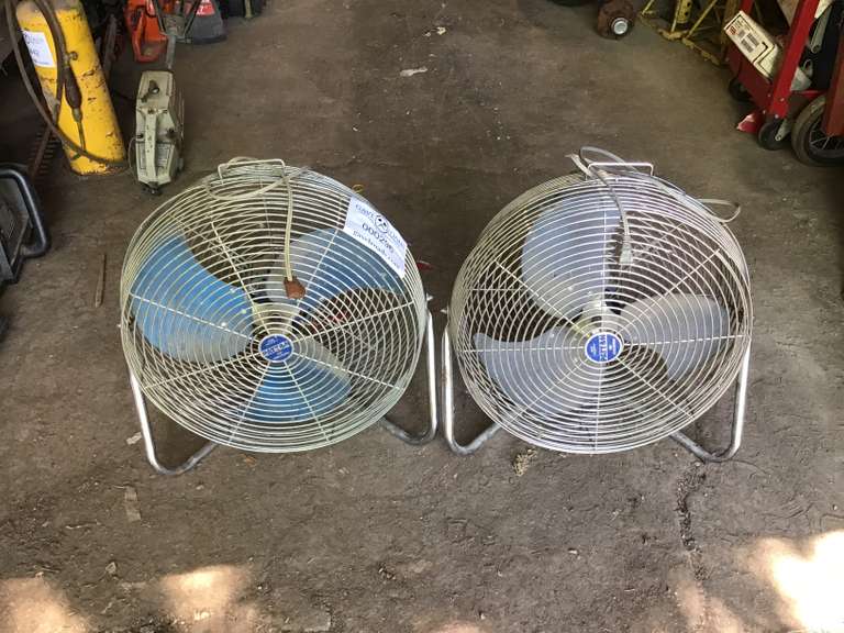 (2) Patton Fans - Gavel Roads Online Auctions