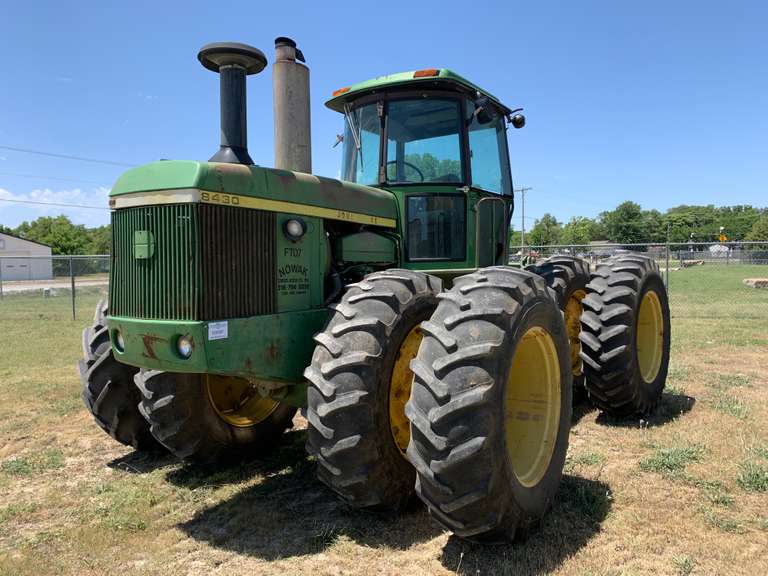 John Deere 8430 Diesel Tractor - Gavel Roads Online Auctions