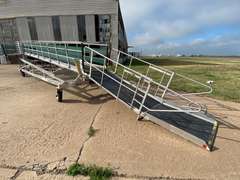 KCI Aluminum Airplane Passenger Boarding Ramp System - Gavel Roads ...