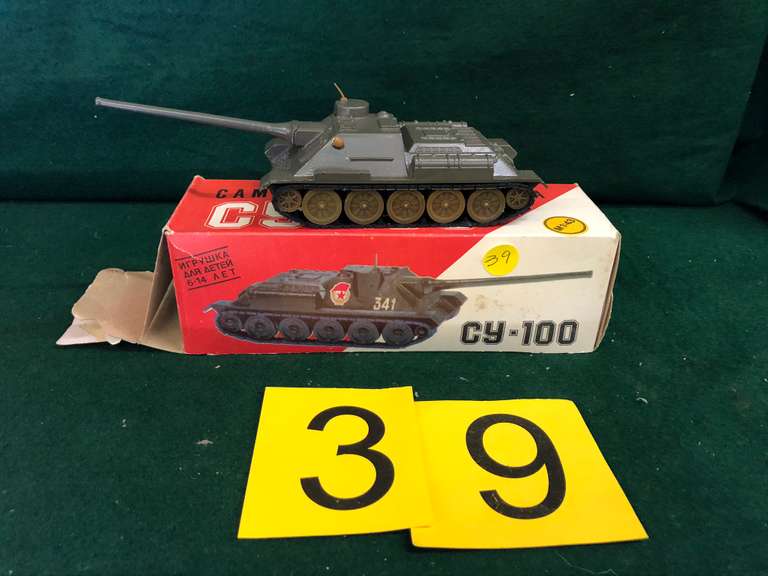 Russian Tank CY-100 Authentic Military Reproduction - Gavel Roads ...