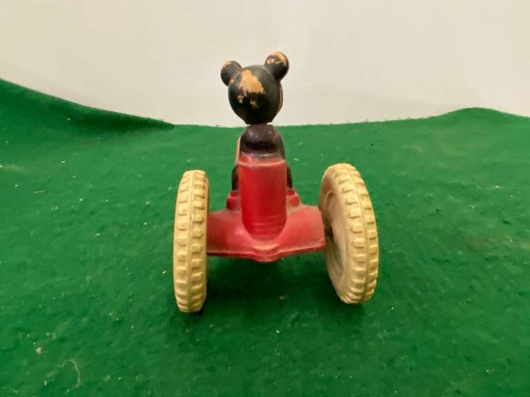 Red Rubber “Mickey’s Tractor” Mickey Mouse on Tractor - Gavel Roads ...