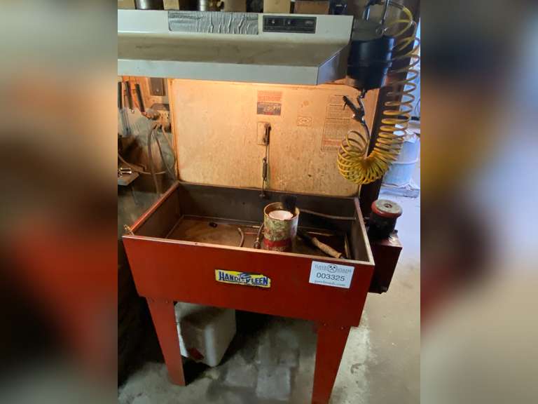 Solvent Tank/Parts Washer and Ventilation Hood - Gavel Roads Online ...