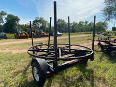 Tilting Poly Pipe Reel Trailer - Gavel Roads Online Auctions