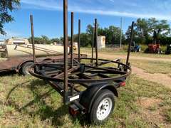 Tilting Poly Pipe Reel Trailer - Gavel Roads Online Auctions