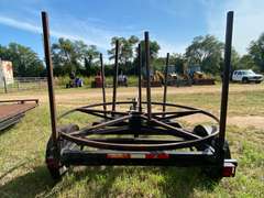 Tilting Poly Pipe Reel Trailer - Gavel Roads Online Auctions