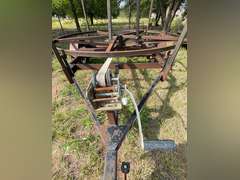 Tilting Poly Pipe Reel Trailer - Gavel Roads Online Auctions