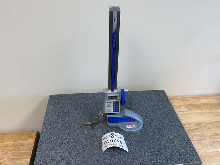 18” Mitutoyo Absolute Digimatic Height Gage w/ Calibration Blocks ...