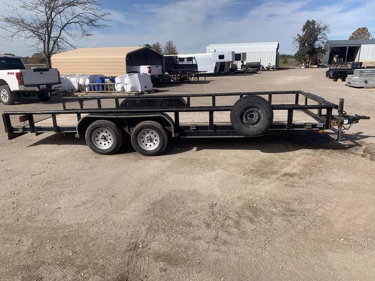 7' x 20' Tiger Utility Trailer - Gavel Roads Online Auctions