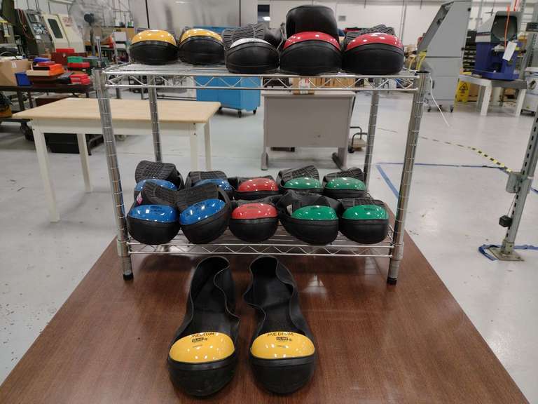 Misc. Sizes Uline Steel Toe Covers - Gavel Roads Online Auctions