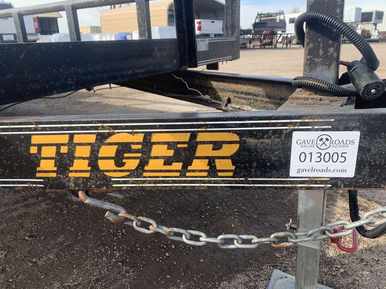 7' x 20' Tiger Utility Trailer - Gavel Roads Online Auctions