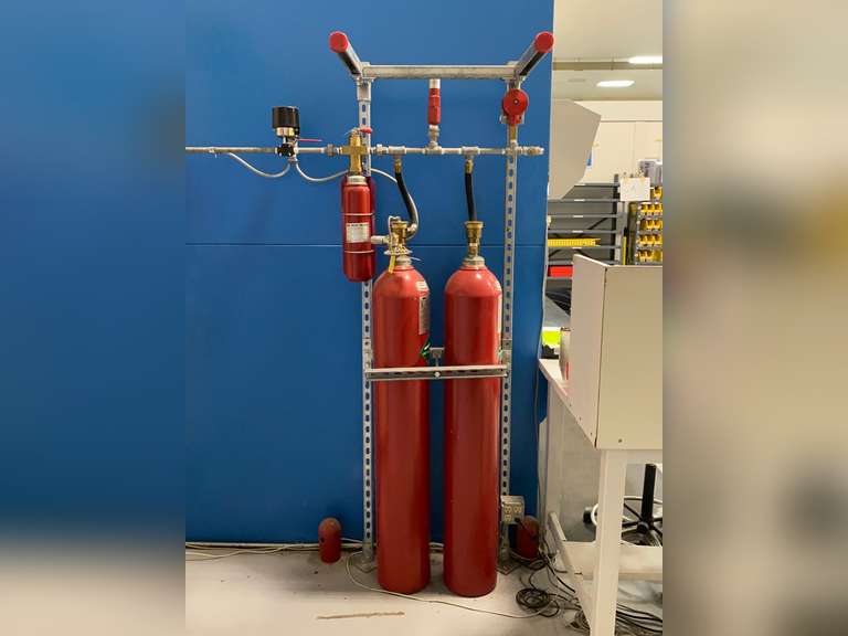 Fike CO2 Fire Suppression System (4 of 4) - Gavel Roads Online Auctions