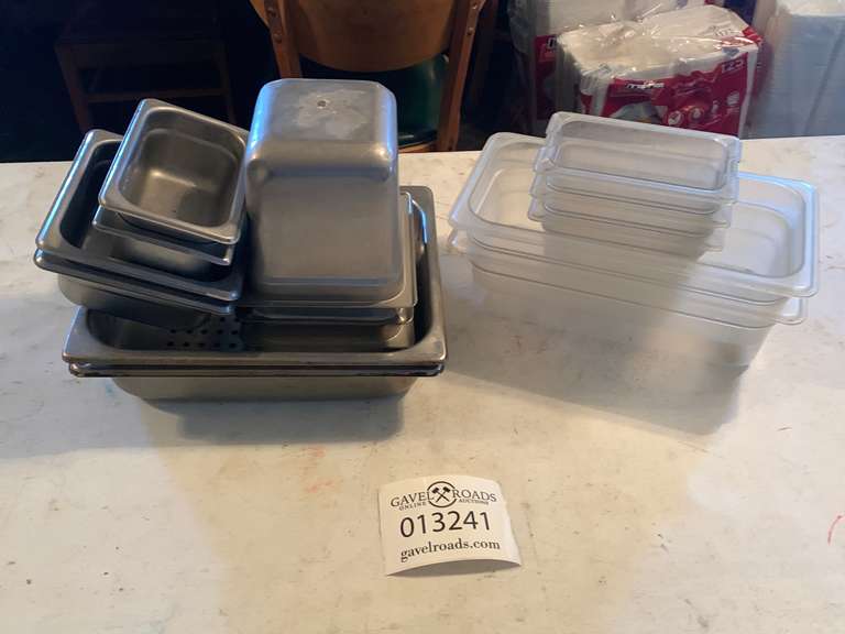 Misc. Food Containers - Gavel Roads Online Auctions