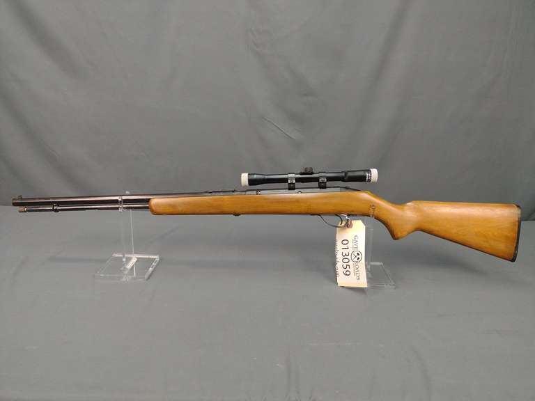 Springfield 187S .22 Rifle w/4x20 WA Tasco Scope - Gavel Roads Online ...